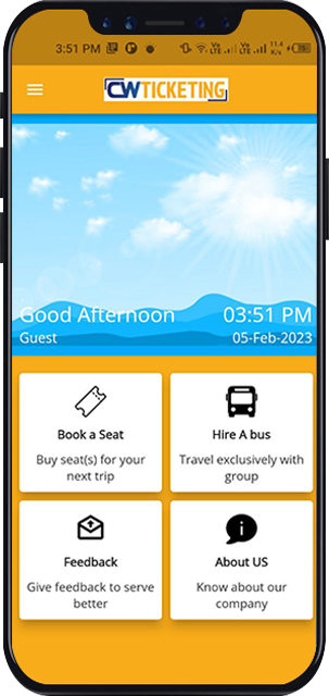 Bus Ticket Booking and Reservation System | CW Ticketing System